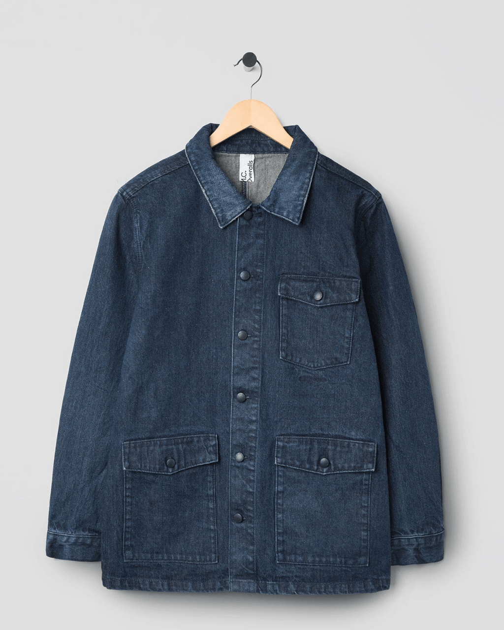 Relaxed Denim Work Jacket Indigo Wash – M.C.Overalls