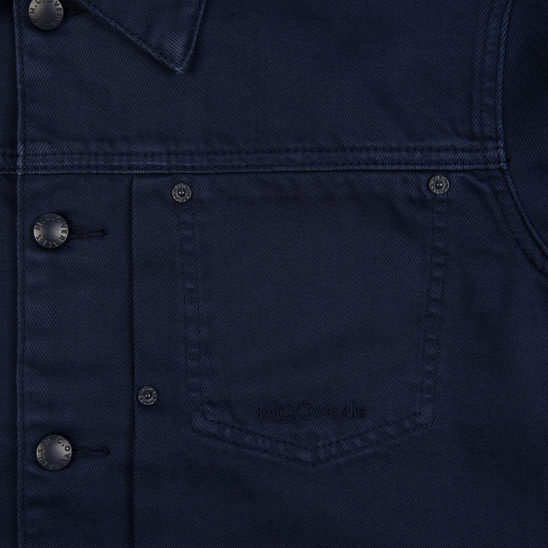 Denim Battle Jacket Navy – M.C.Overalls
